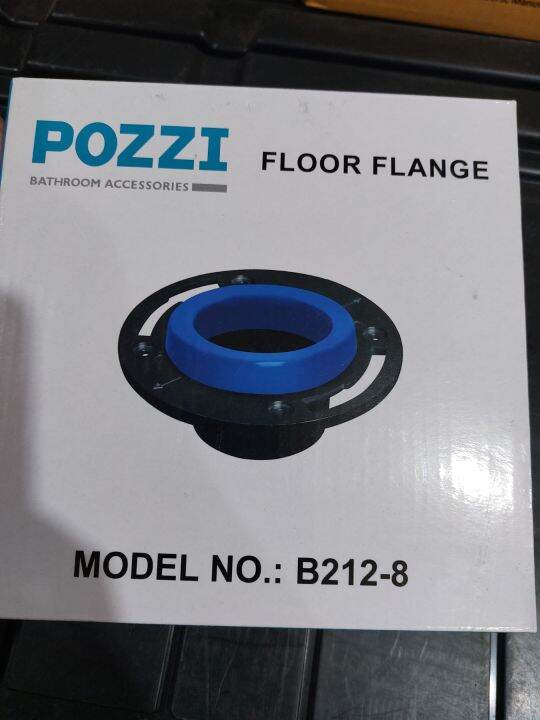 Pozzi B212-8 Floor Flange Set With Wax Gaskets And Screws | Lazada PH