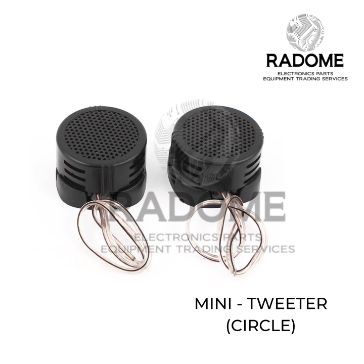 Mini -Tweeter Piezoelectric 500Watts plus " FREE "2 Tweeter Capacitor ...
