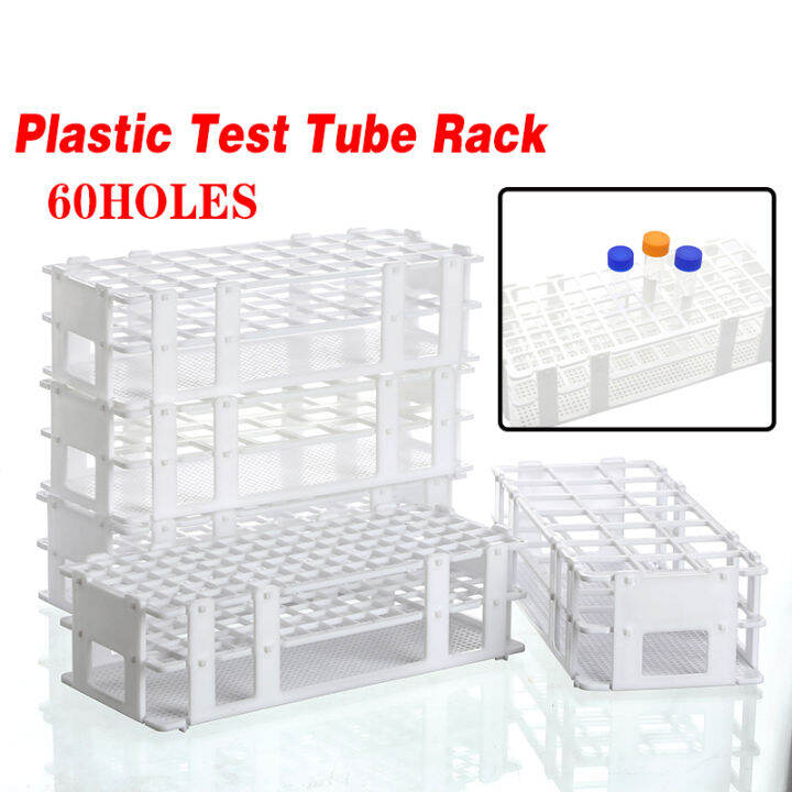 Test Tube Rack Lab Test Tube Stand Plastic Test Tube Rack For 16mm Test ...