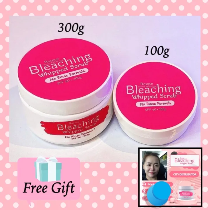 (ON HAND) Rosmar Bleaching Whipped Scrub 100g 300g | Lazada PH
