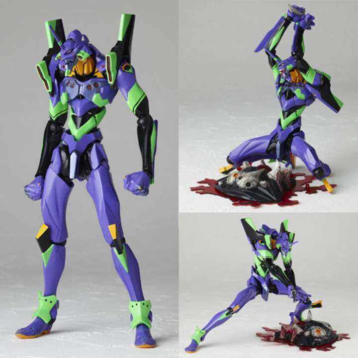 Model โมเดล Figma ฟิกม่า Figure Action จากเรื่อง Evangelion EVA อีวานเก ...