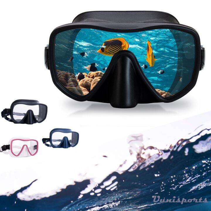 Frameless Scuba Low Volume Free diving Mask Scuba Diving Goggles ...