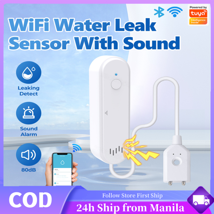 Water Leakage Sensor Tuya Smart Home Wifi Water Leakage Sensor Mobile ...