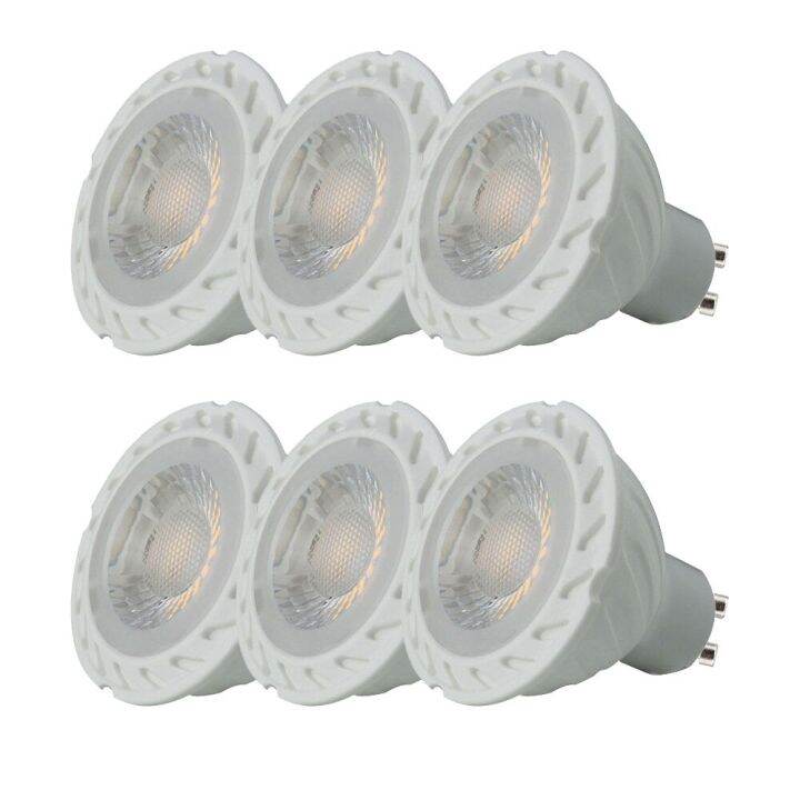 GU10 LED Light Bulb 50W Halogen Equivalent 500LM 6000K Natural White ...