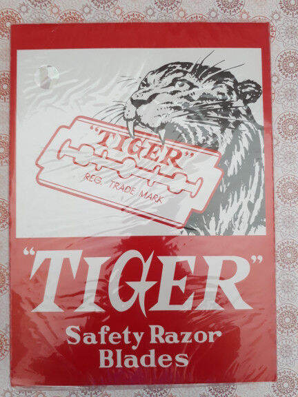 Silet TIGER ASLI Hologram/Mata Pisau Cukur TIGER/Safety Razor Blades ...
