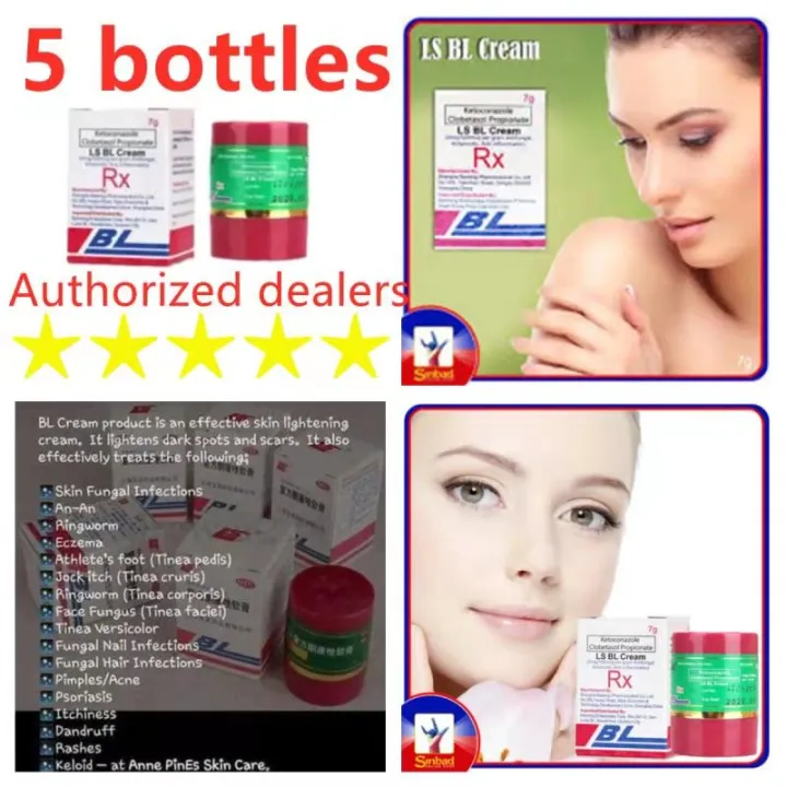 clear.shop ( 5 bottle ) LS BL Cream 7g (Anti-fungal Cream) | Lazada PH
