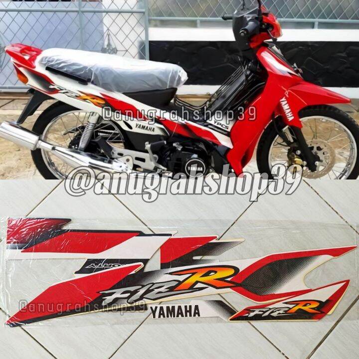 striping lis stiker fizr 2001 merah, fizr fiz r f1zr marlboro, fizr ...