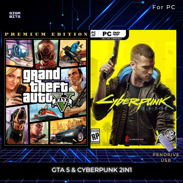Cyberpunk 2077 New [ Pendrive Game ] GTA 5 PC Game gta v | Lazada