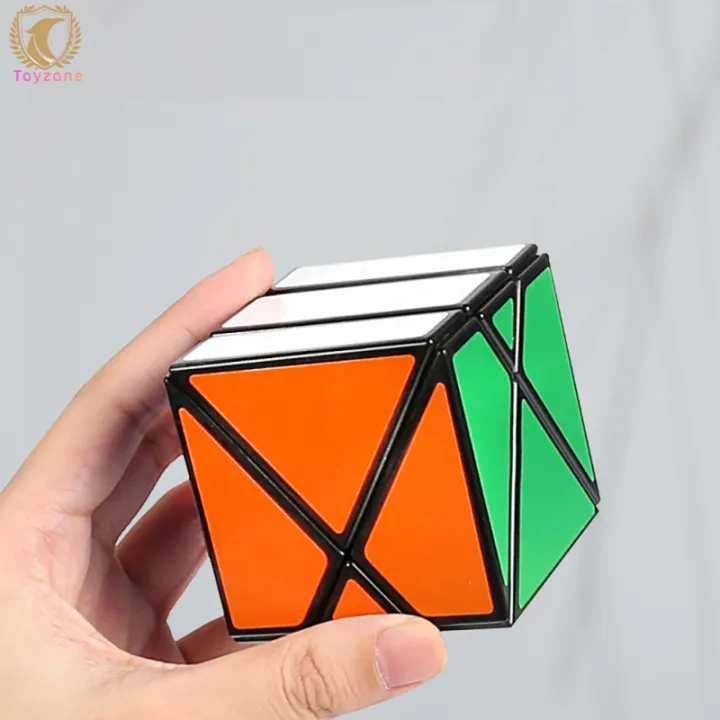 Lanlan X-Cube Skewb Speed Cube รูปพิเศษปริศนาลูกบาศก์มายากลของเล่นเพื่อการศึกษาสำหรับเด็กของขวัญ ...