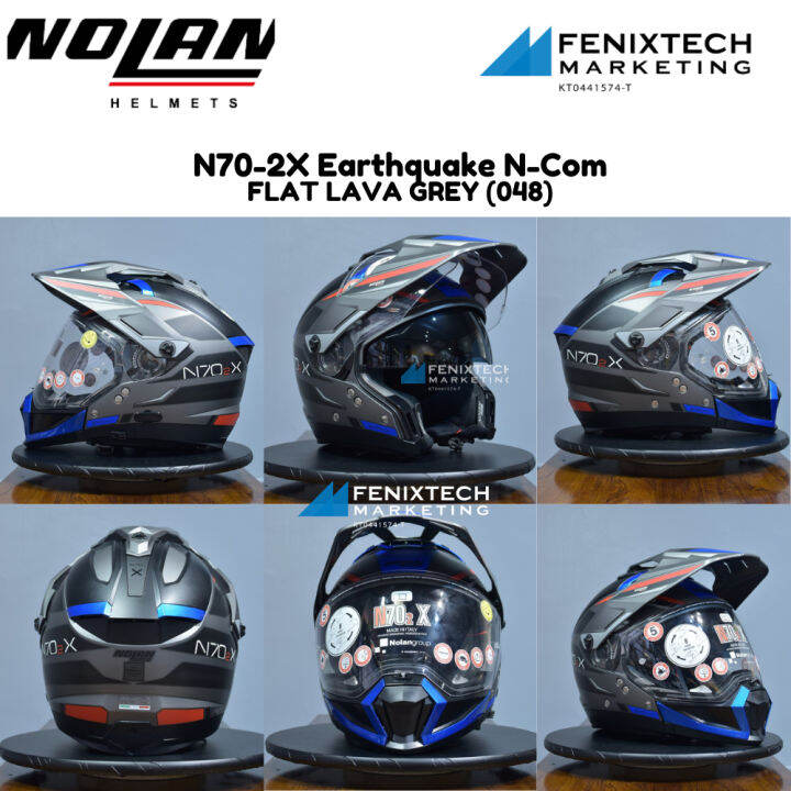 Nolan Helmet N70-2X model | Lazada