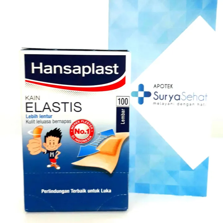Hansaplast Kain Elastis Standar 1 box isi 100 lembar | Lazada Indonesia
