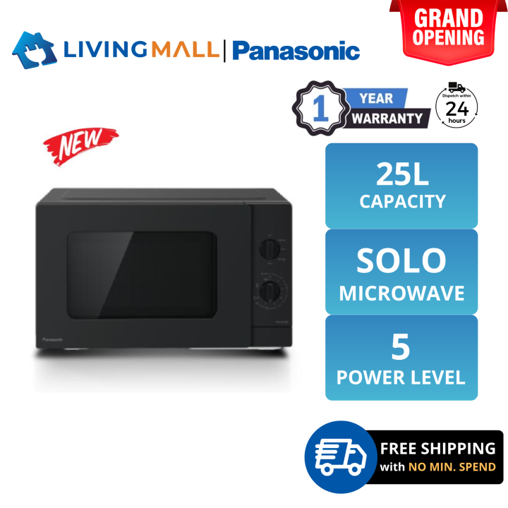 PANASONIC NN-SM33 25L SOLO MICROWAVE OVEN NN-SM33NBMPQ | Lazada