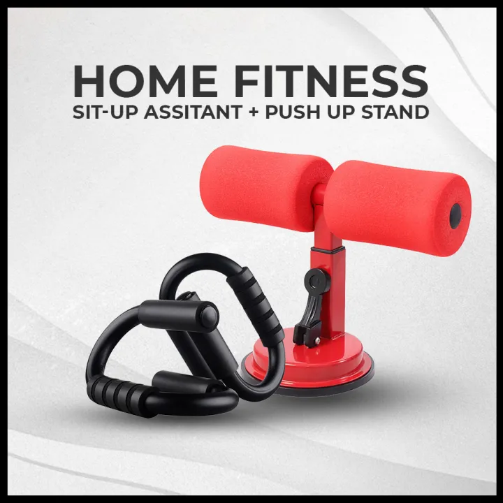 Sit Up Assistant Pro Portable Self-Suction Sit-up Bar Abdominal Core ...