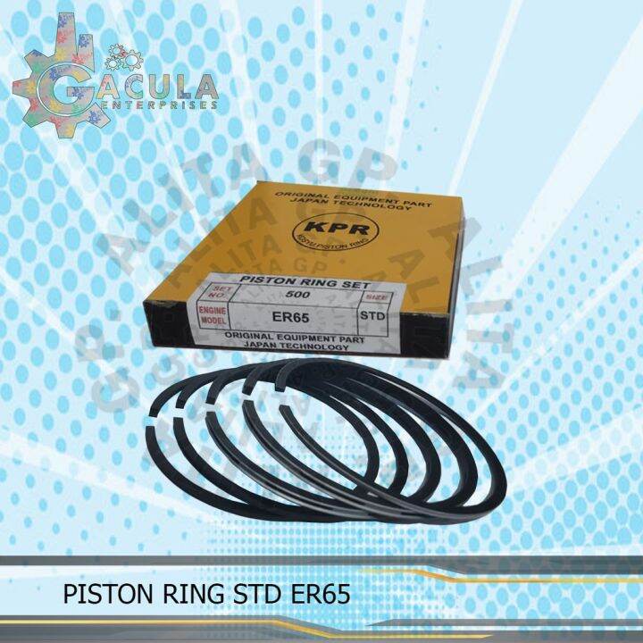Piston Ring STD 0.25 Kubota ER65 GA100 GA85 GA90 ER75 KND70 Diesel ...