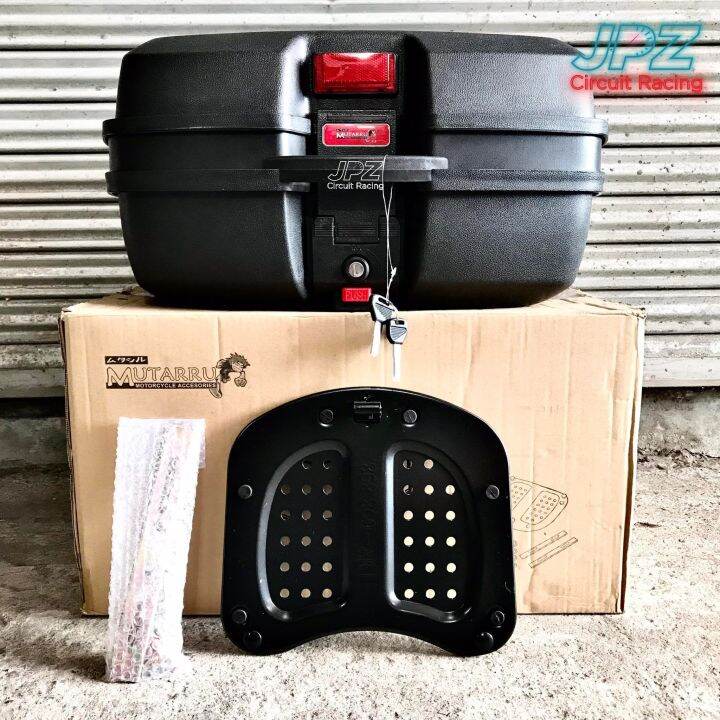 MUTARRU 45L TOP BOX w/ BACK REST | Lazada PH