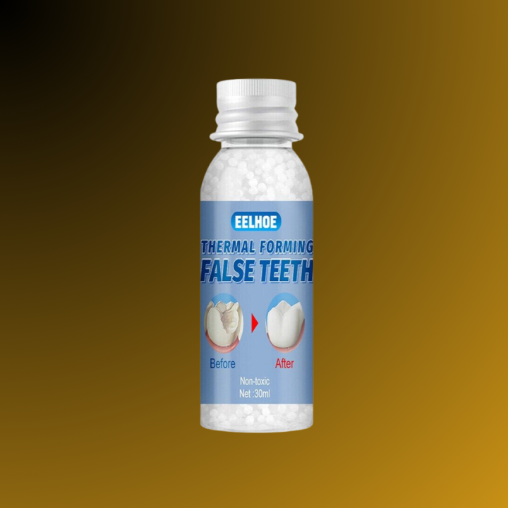 EELHOE Denture Filling Solid Gel Thermoforming Denture Solid Gel Repair ...