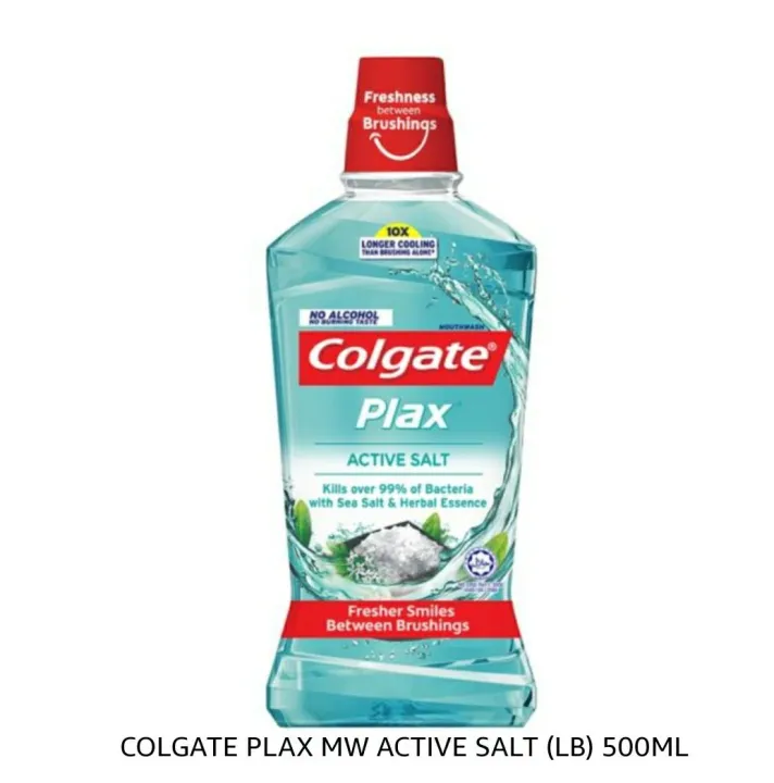 COLGATE PLAX MW ACTIVE SALT (LB) 500ML | Lazada PH