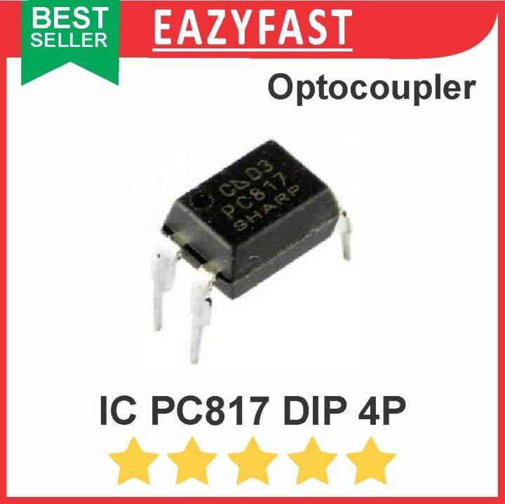 IC PC817 PC 817 DIP 4 Pin Optocoupler | Lazada Indonesia