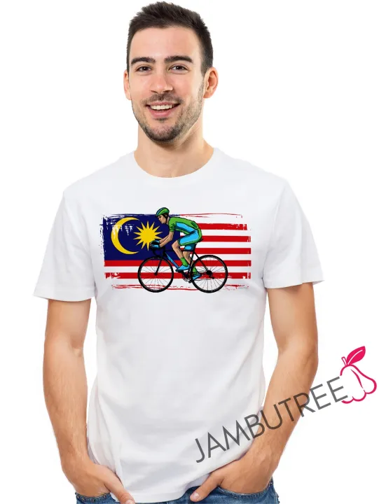 Jambutree Jalur Gemilang Bendera Malaysia Flag Riding Bicycle Bike ...