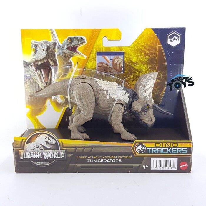 Jurassic World Dino Trackers Zuniceratops | Lazada Indonesia