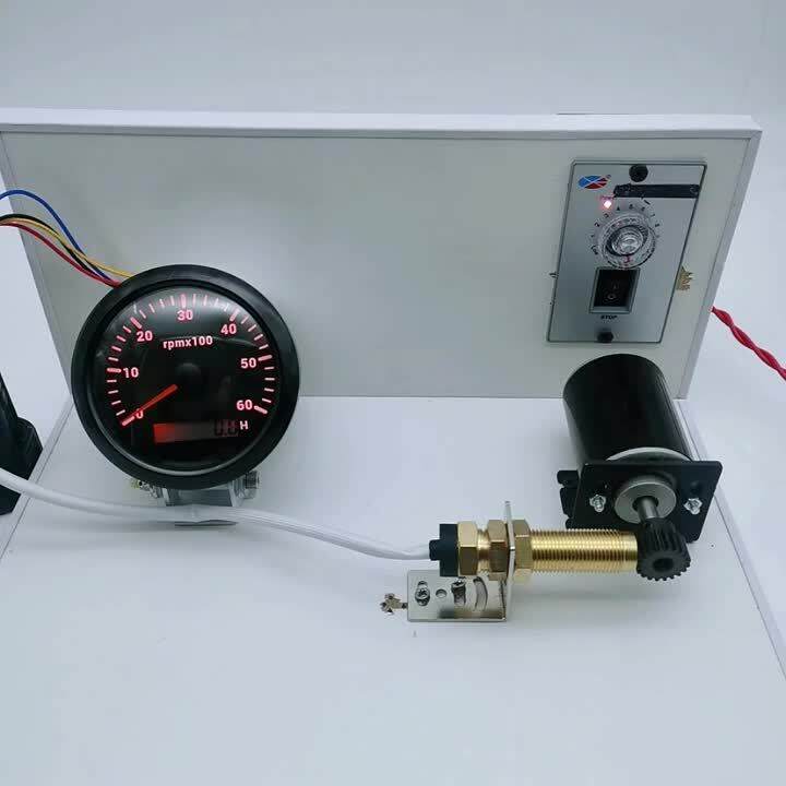 HD 85mm Tachometer 3000 6000 7K 8K RPM Tacho 7 Colors Backlight Marine ...