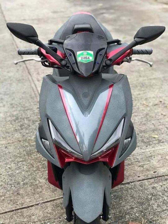 Aerox V2 V1 Side Mirror Bracket and Visor | Lazada PH