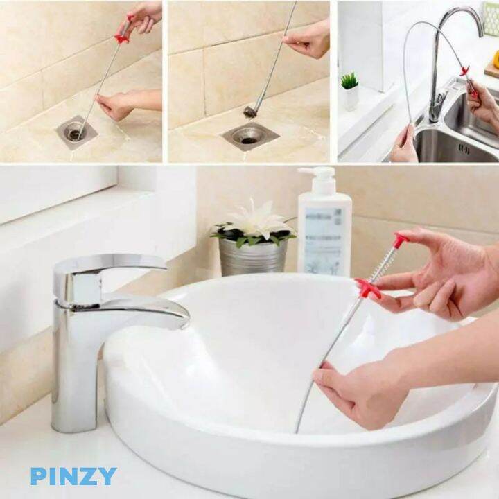 Kawat Pembersih Saluran Wastafel - Alat Capit Pembersih Pipa Mampet ...