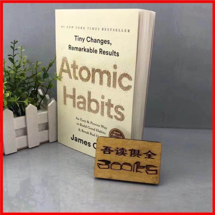 Original Atomic Habits by James Clear 100 English Book Ready Stock ...