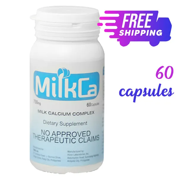 MilkCa 750mg/60 capsules | Lazada PH