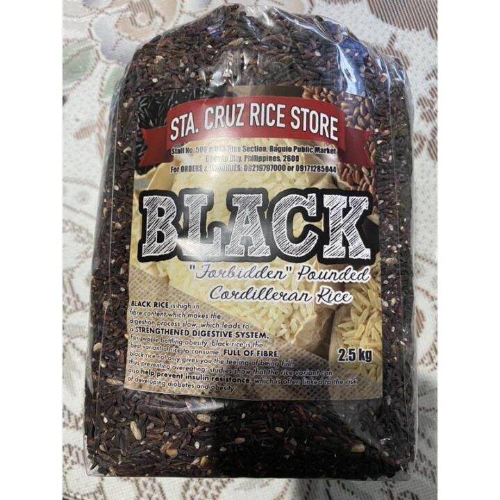 BLACK/PURPLE Galo Rice /BLACK MALAGKIT/ PURPLE Balatinao Diket Baguio ...