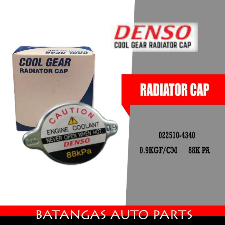 DENSO RADIATOR CAP 022510-4340 88KPA | Lazada PH