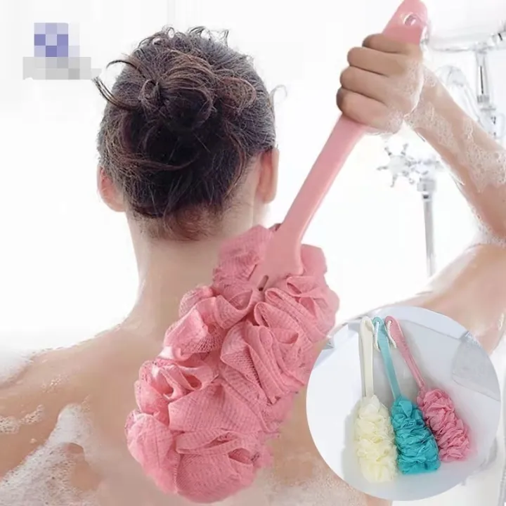 Body wash scrub w/handle | Lazada PH