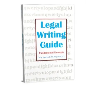 Legal Writing Guide: Fundamental Concepts - Angustia | Lazada PH