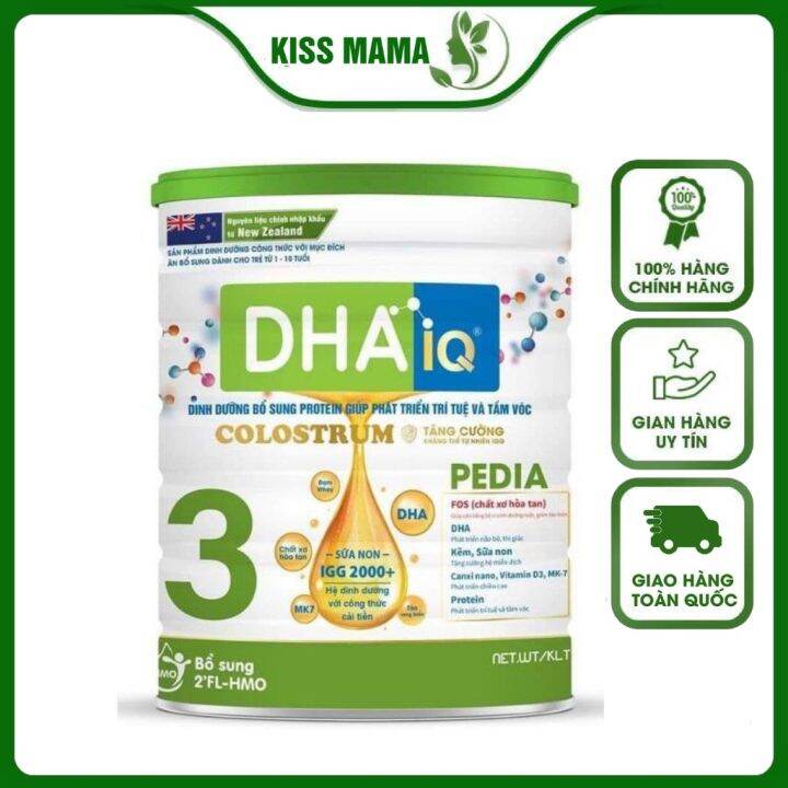 Sữa DHA IQ Số 3 Pedia 900g Cho Bé từ 1- 10 tuổi | Lazada.vn