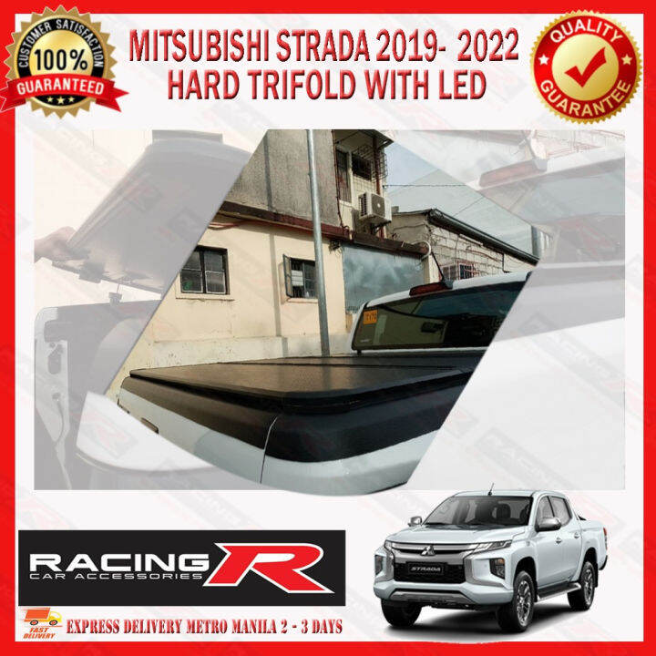 Mitsubishi Strada GLX GLS 2019 to 2023 Hard Tri Fold with LED 2020 2021 ...
