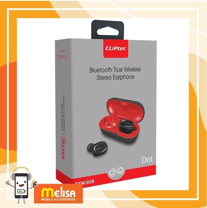 READY STOCK CLiPtec DOT Bluetooth True Wireless Stereo Earphone BTW-308 ...