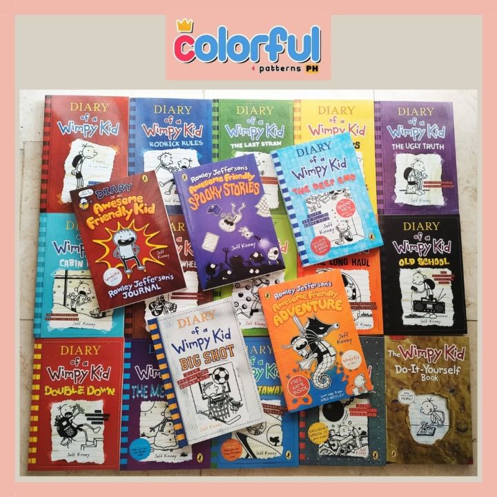 Diary of a Wimpy Kid Single Book (21 Book Titles) | Lazada PH