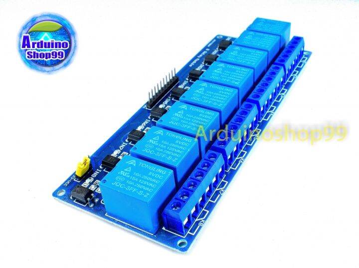 Relay 5V 8 channel 10A | Lazada.co.th