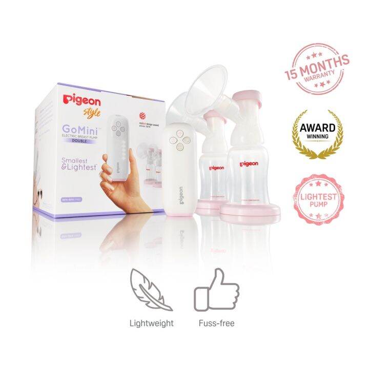 Pigeon GoMini Go Mini Electric Double Breast Pump Breastpump | Lazada