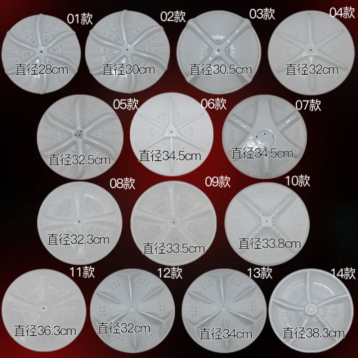 Haier automatic semi-automatic double-barrel washing machine pulsator ...