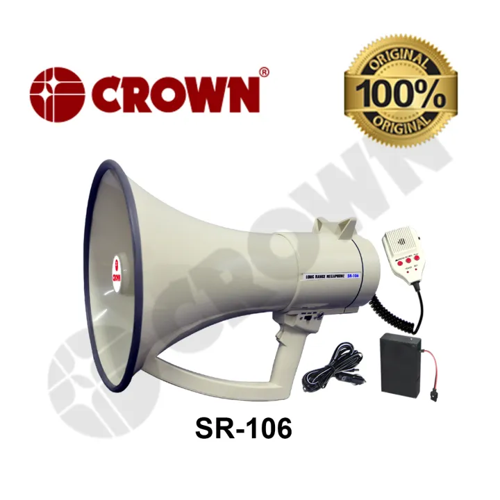 SR-106 CROWN MEGAPHONE | Lazada PH