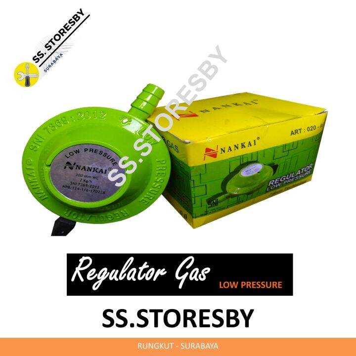 REGULATOR GAS LPG ELPIJI NANKAI TEKANAN RENDAH LOW PRESSURE | Lazada ...