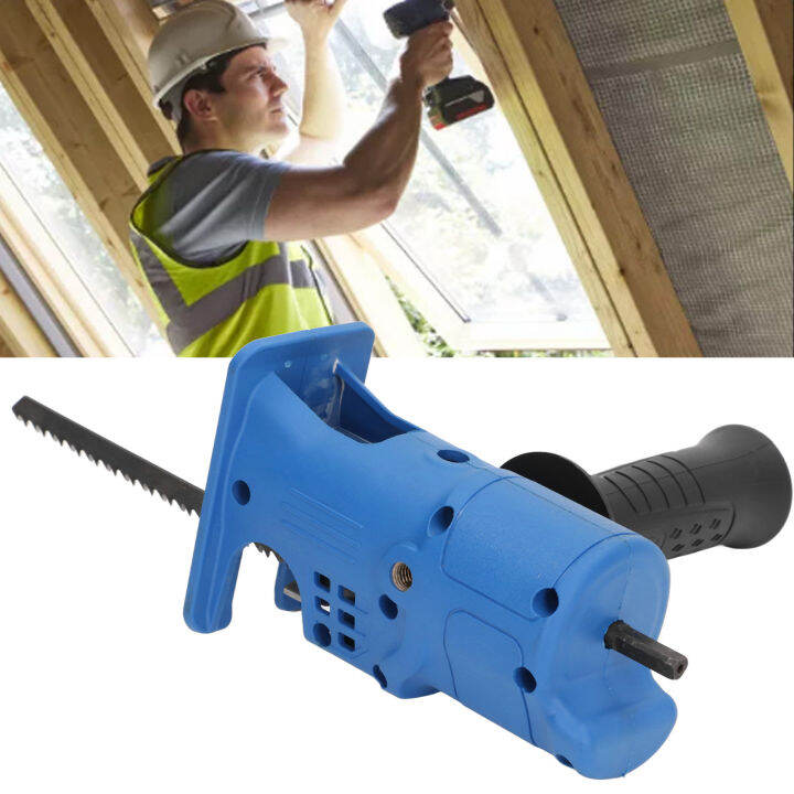 Drill Saws Attachment ABS Wide Applicaiton Reciprocating Saw Adapter ...