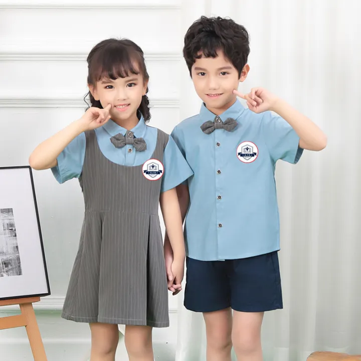 Kindergarten uniform summer new primary school uniform set boys' and ...