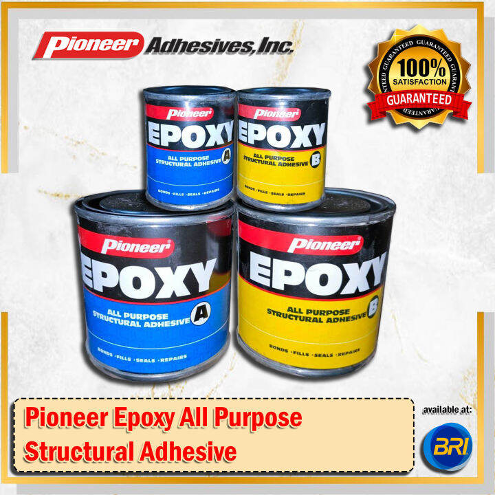 Pioneer Epoxy All Purpose Structural Adhesive [1/2 pint | 1/4 pint ...