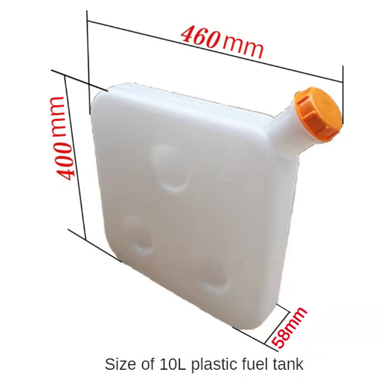 Fuel Tank 10L Oil Gasoline Diesels Petrol Storge Canister Water Tank ...