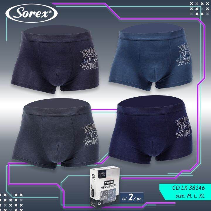 Celana Dalam CD Pria Boxer Sorex Man LK 38246 | Lazada Indonesia