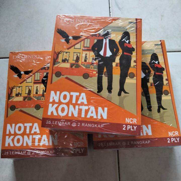 Buku Nota Kontan 2 ply NCR - Buku Bon Excelindo 25 Lembar - Buku Bon ...