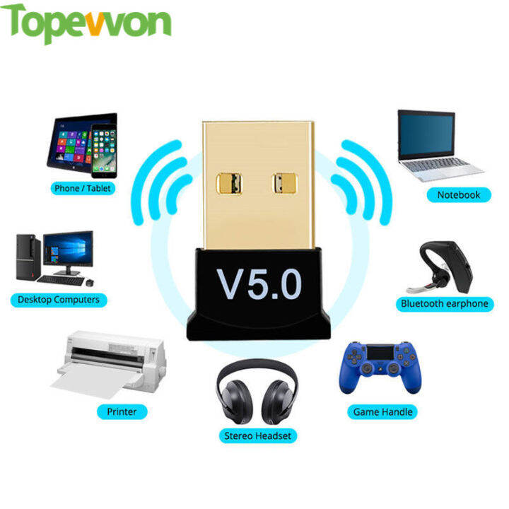 USB Wireless Bluetooth Adapter 5.0 Receiver for Speaker File Receiver ...