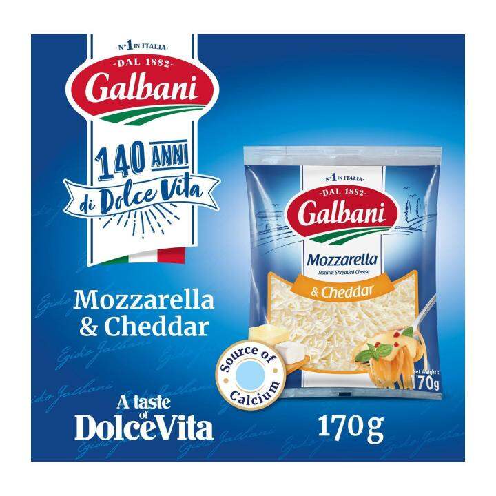 Galbani Mozzarella Cheddar Shredded Cheese | Lazada Singapore